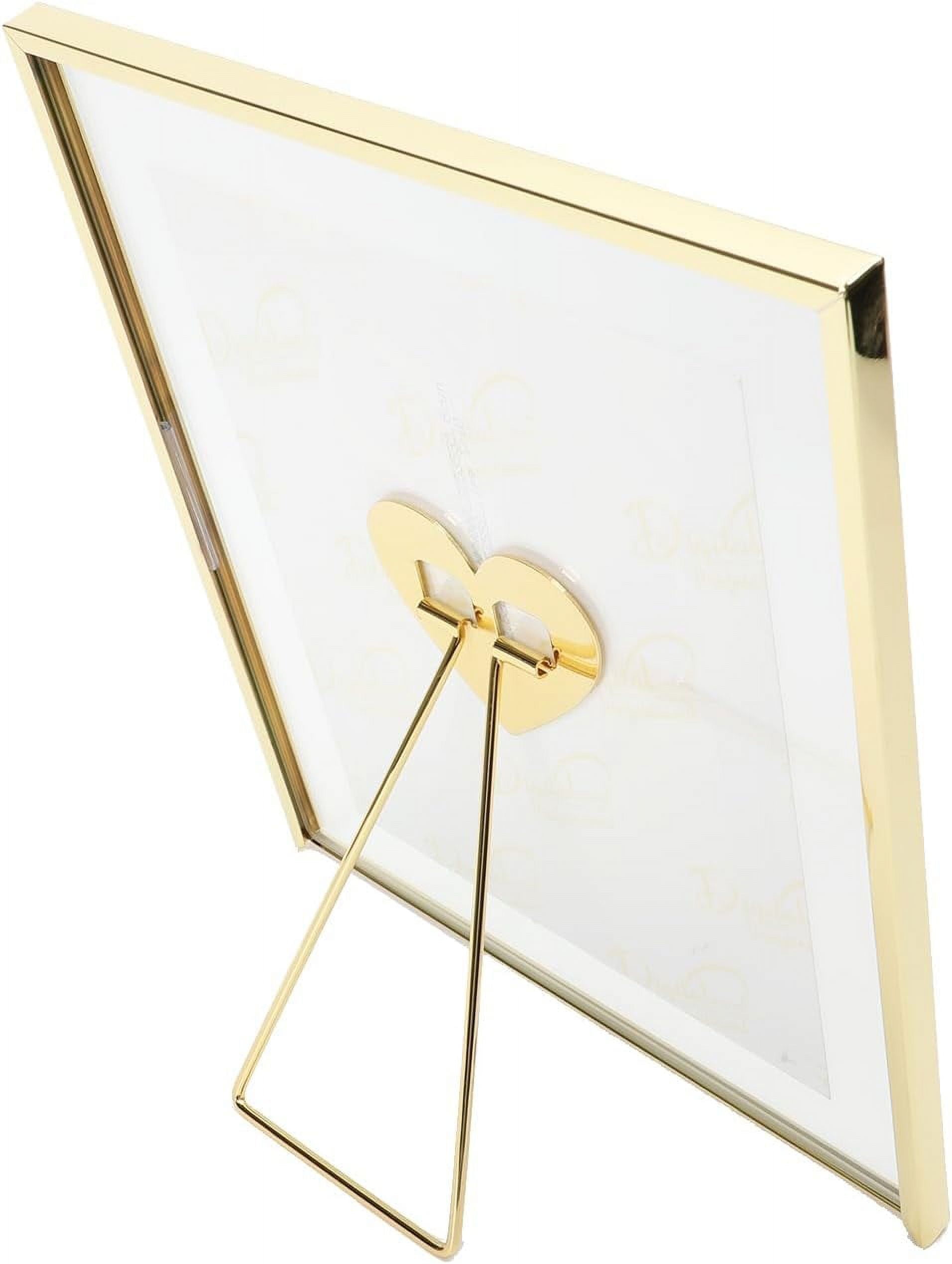 Gold Floating Frame(8×10 inches, Vertical), For Picture 7x9, 6x8, 5x7 ...