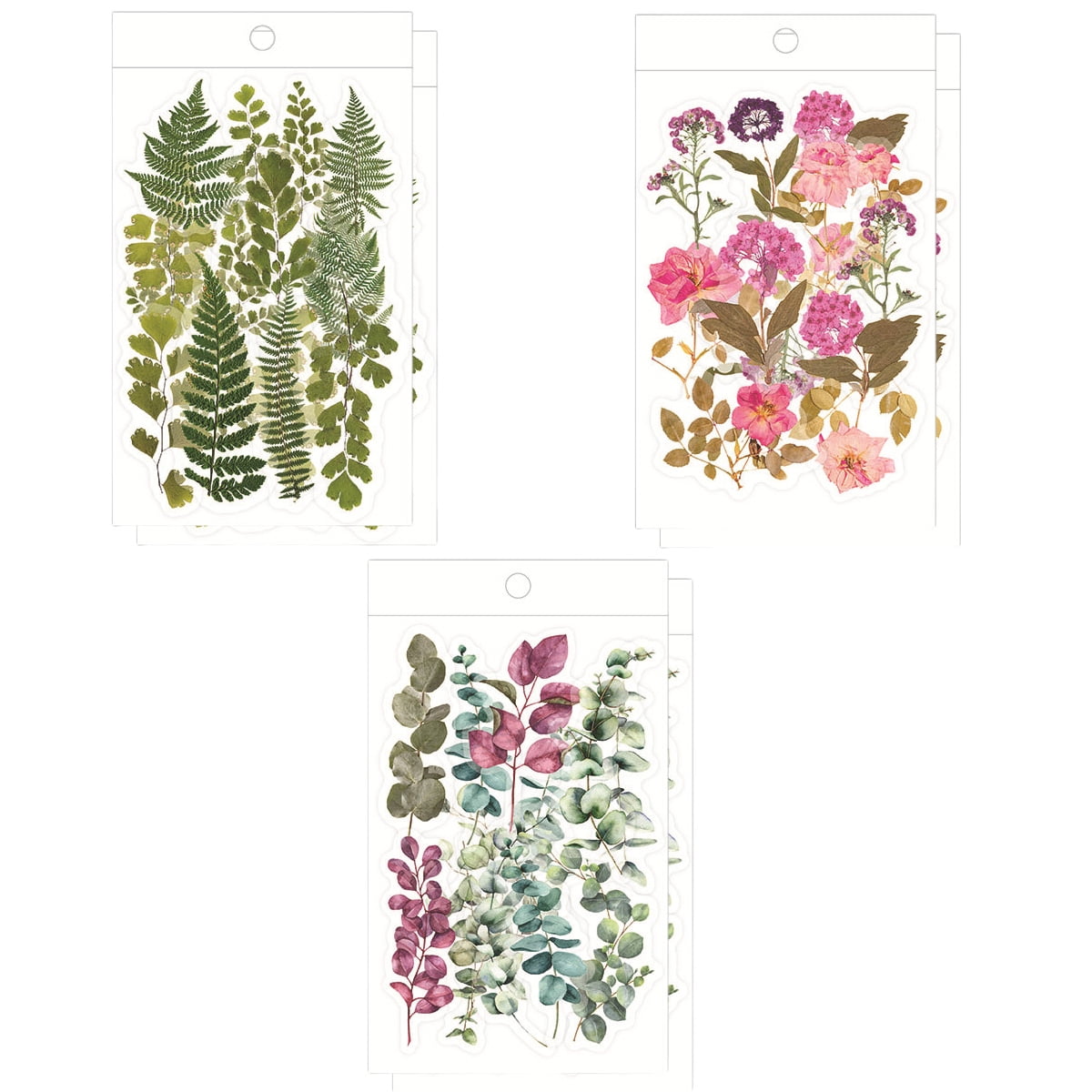 Gold Foil Holographic Sticker Set (72 pieces, 3 themes) - Resin ...