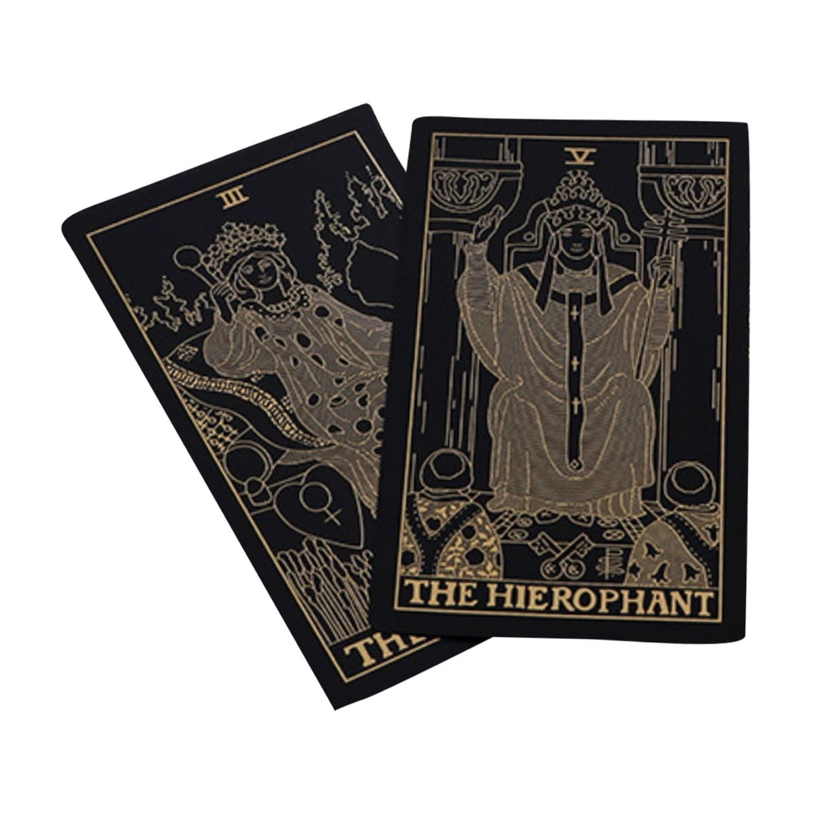 Gold Foil Tarot Cards for Beginners,PVC Waterproof Anti-Wrinkle Luxury ...