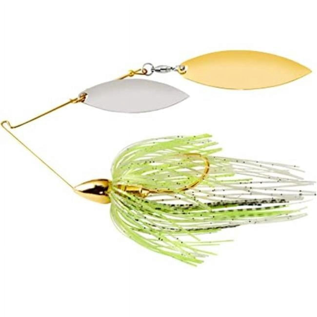Gold Frame Double Willow Spot Remover Spinnerbait Fishing Lure ...