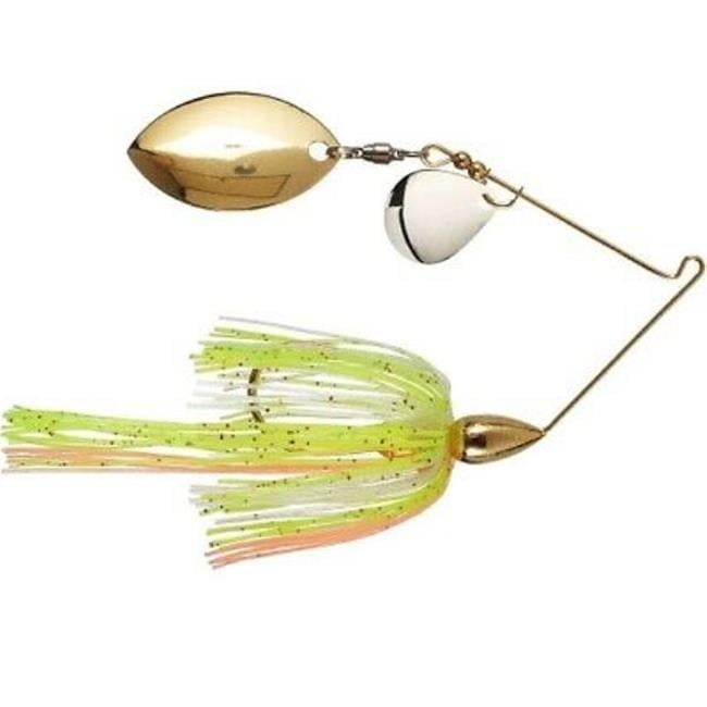 Gold Frame Finesse Colorad & Turtleback Spinnerbait Sun Perch Fishing ...