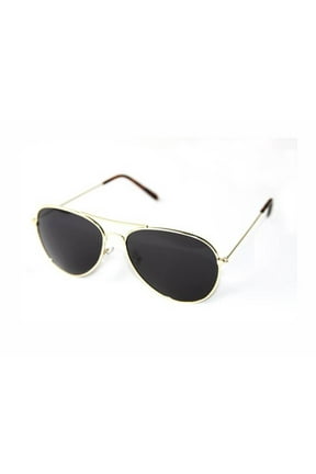 Gold Frame Aviator Glasses