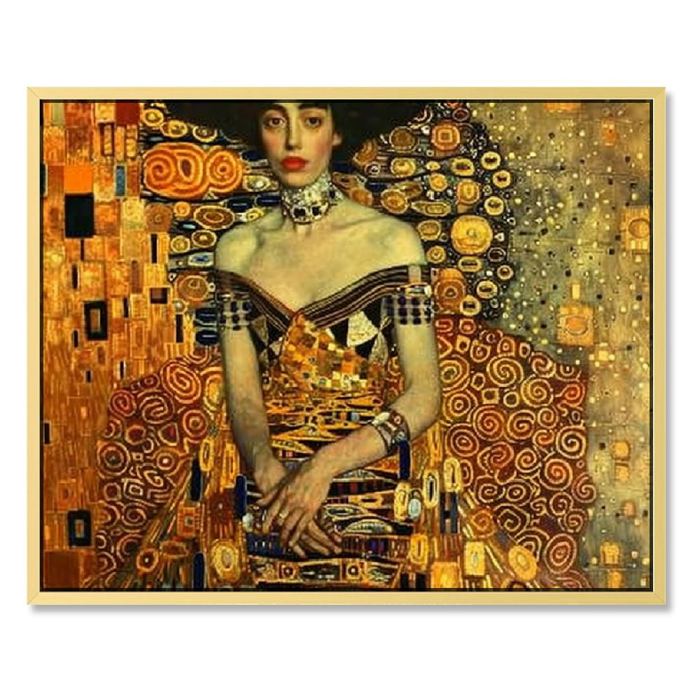 Gold Framed Art Portrait of Adele Bloch-Bauer I,by Artwork Oil ...