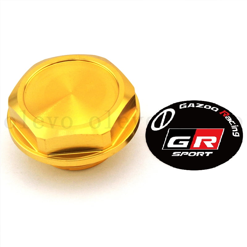 Gold GR-Aluminum Car Engine Oil Tank Cap, 1 Piece, For Toyota - Walmart.com