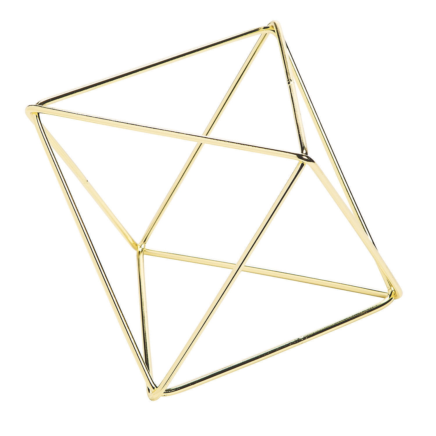 Gold Geometric Centerpiece Decor 3Pc - 3 Pieces - Walmart.com