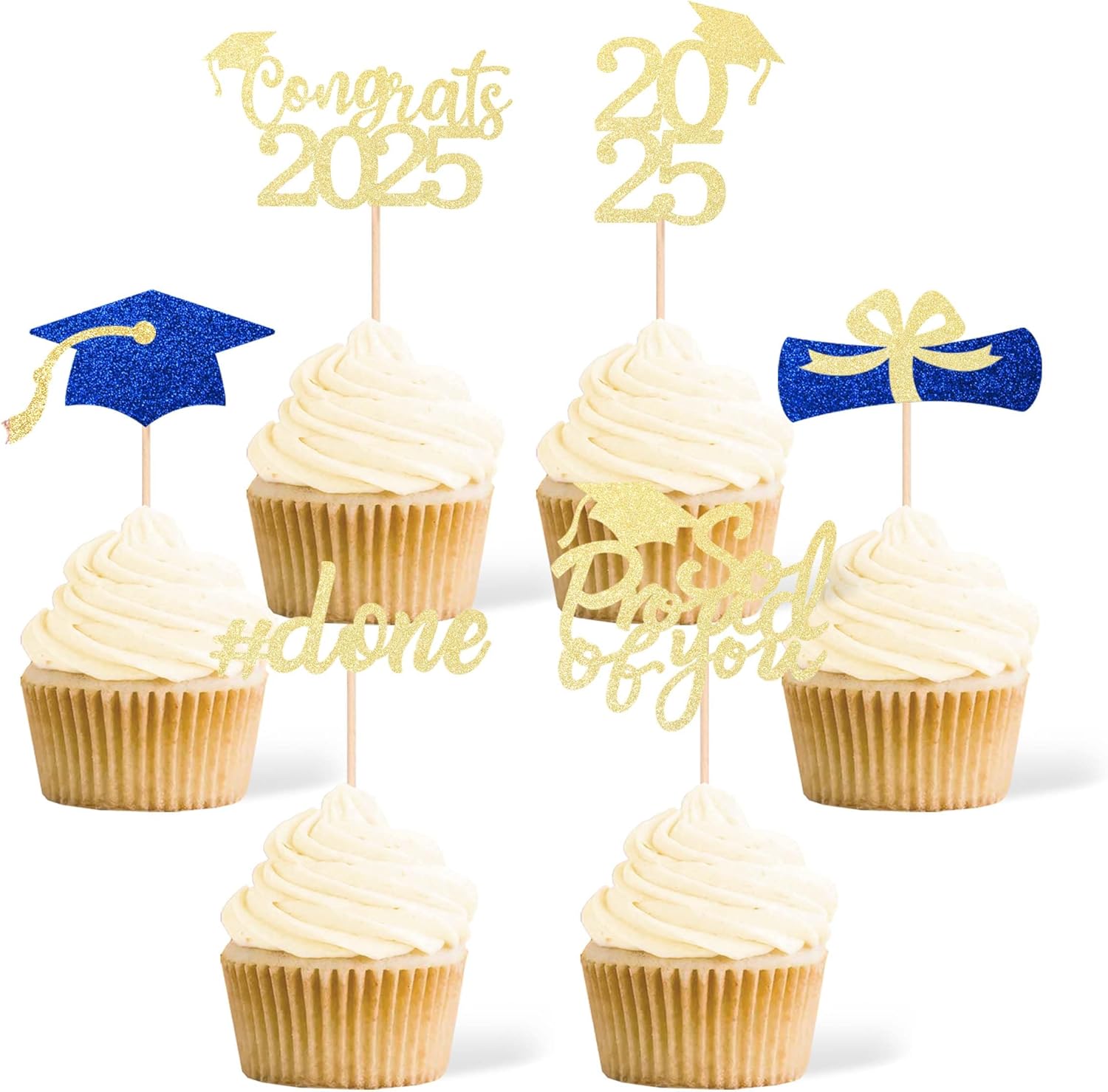 Gold Glitter 100th Birthday Topper - Cheers to 100 Years, Anniversary ...
