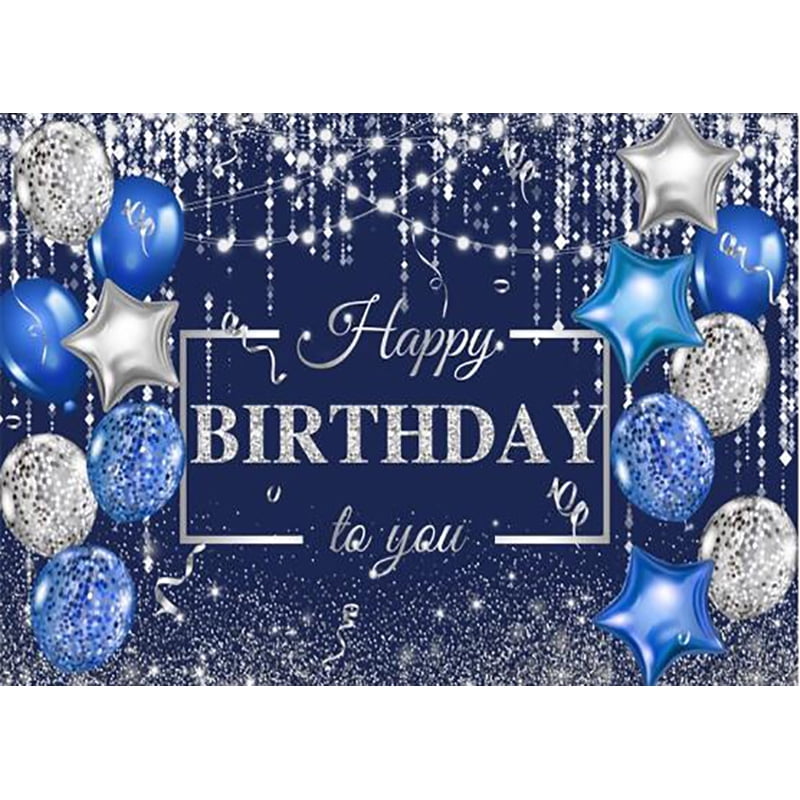 Gold Glitter Birthday Decorations Backdrop for Photography Party Decor ...