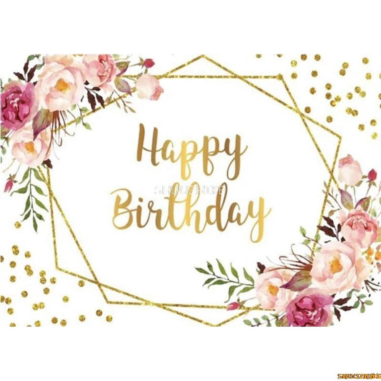 Gold Glitter Birthday ration Photography Backdrops Party r Background ...