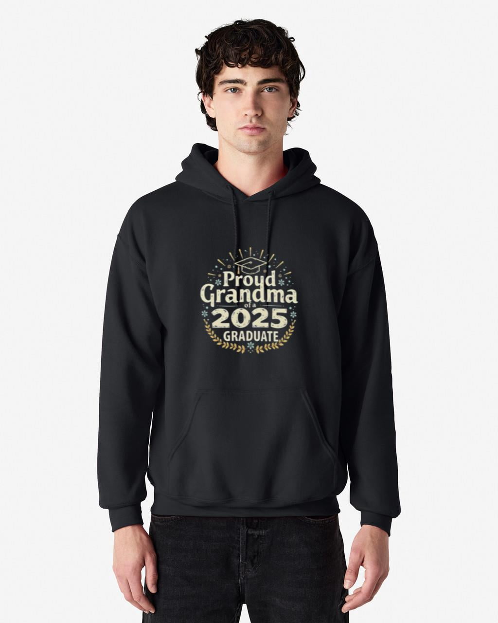 Gold Glitter Graduation Hoodie Celebration Sparkle Senior Pride Party ...