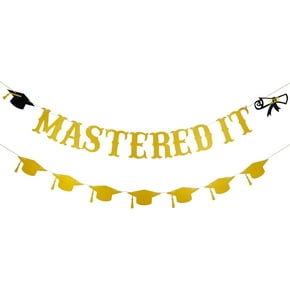 Masters Graduation Decorations