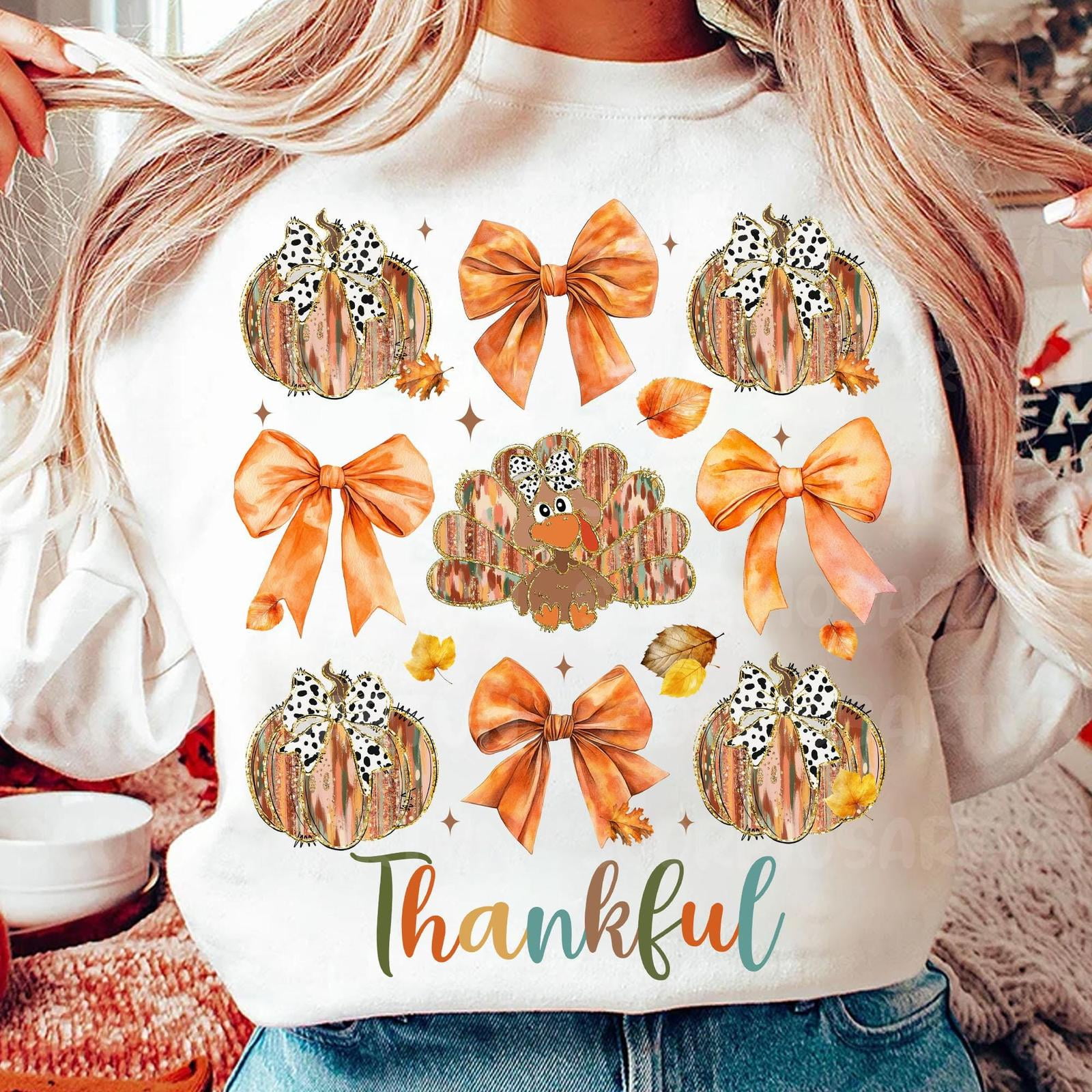 Gold Glitter Pumpkin Turkey Png, Thanksgiving Png, Colorful ...