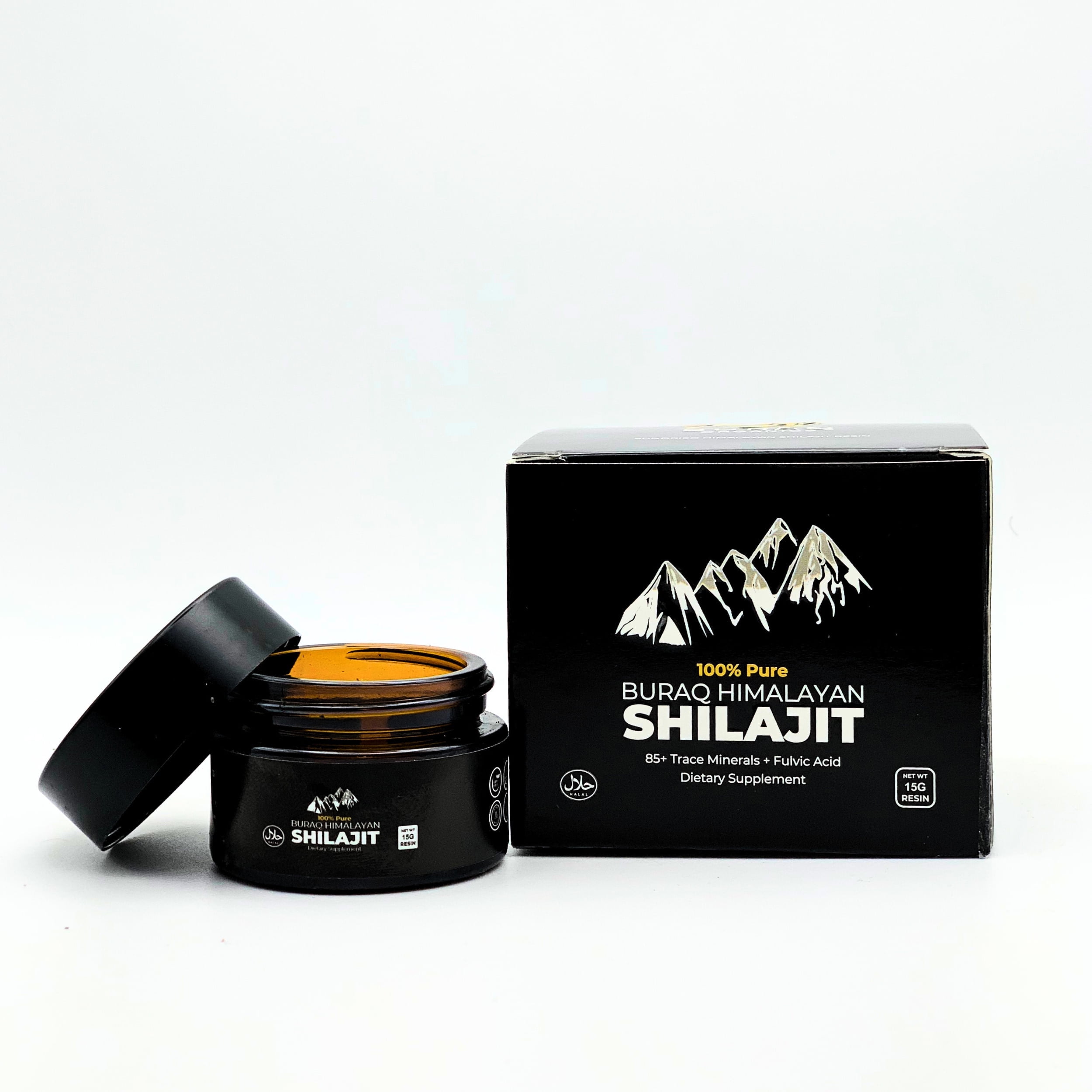 Gold Graded Pure Himalayan Shilajit Resin, 45 Days Sun-Dried, Above 17 ...