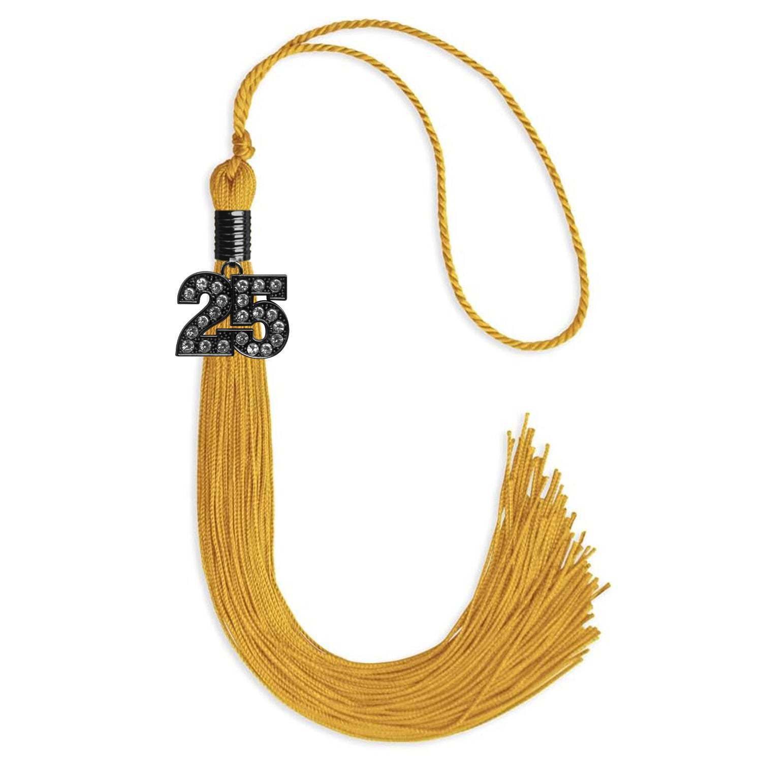 Endea Graduation Gold Graduation Tassel with Black Date Drop - Walmart.com