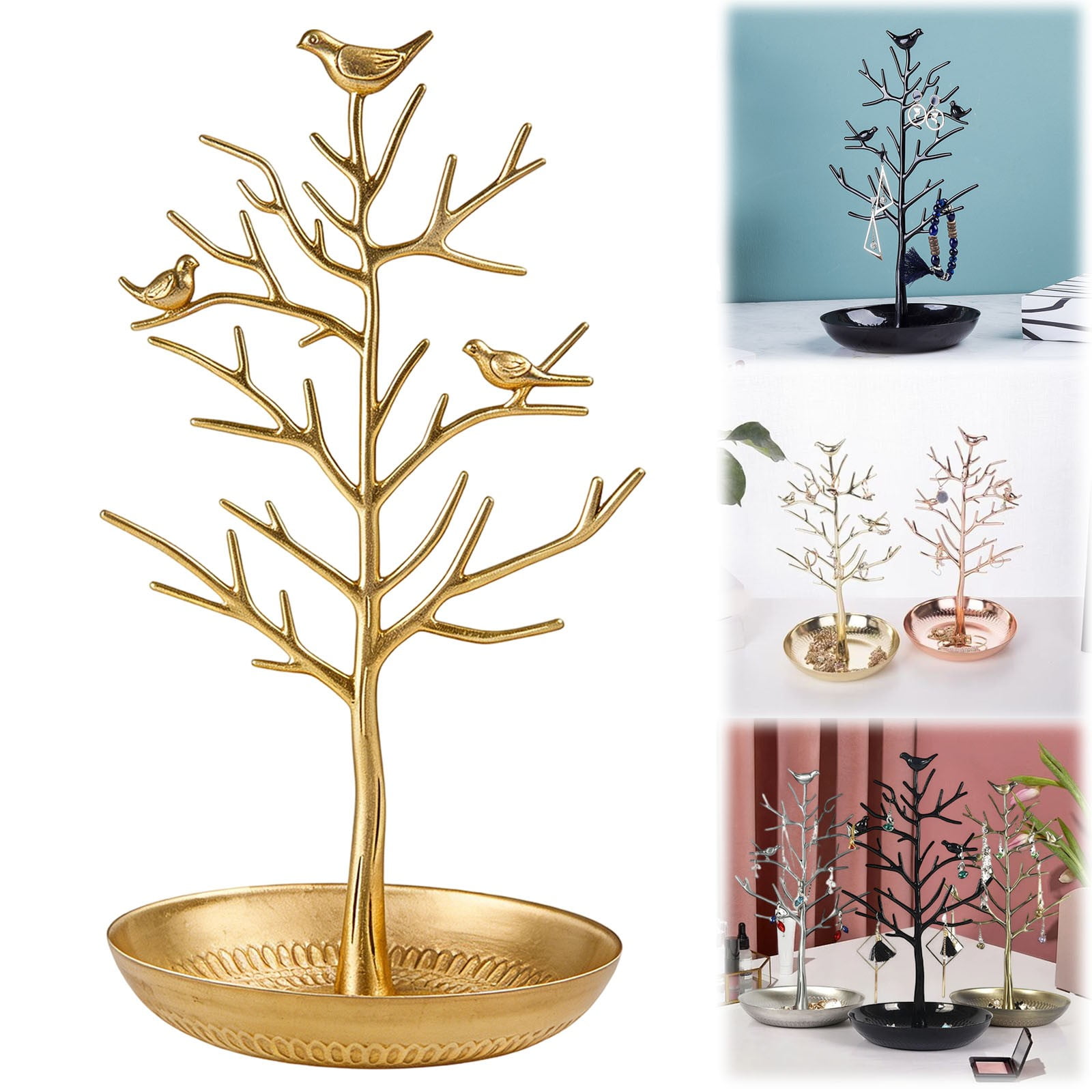 Gold Gumdrop Tree Vintage Metal Christmas Candy Holder, Tabletop ...