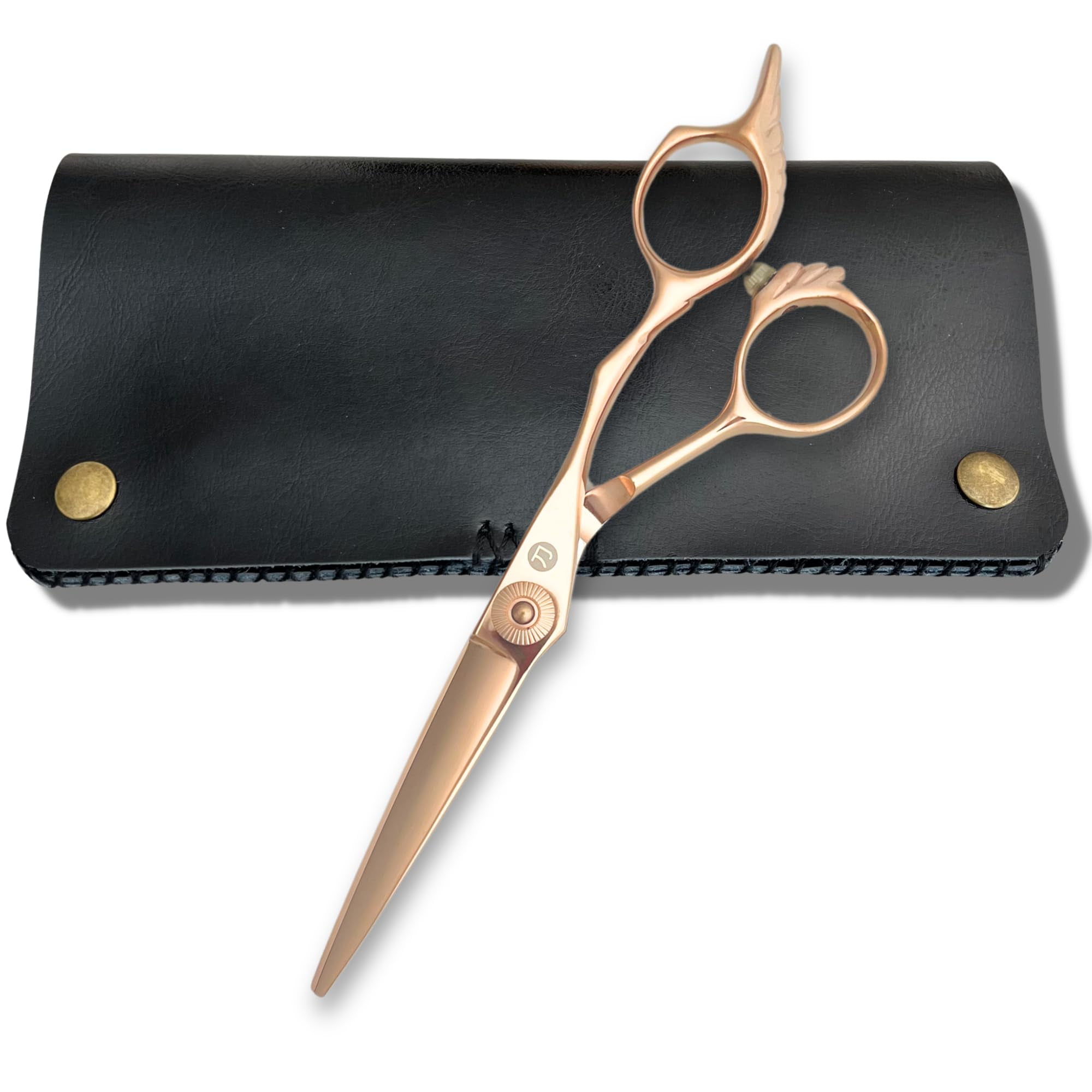 Gold Hair Cutting Shears for Professional Hairdresser - 6" Gold Hair ...
