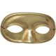 Gold Half Domino Mask Adult Halloween Accessory - Walmart.com