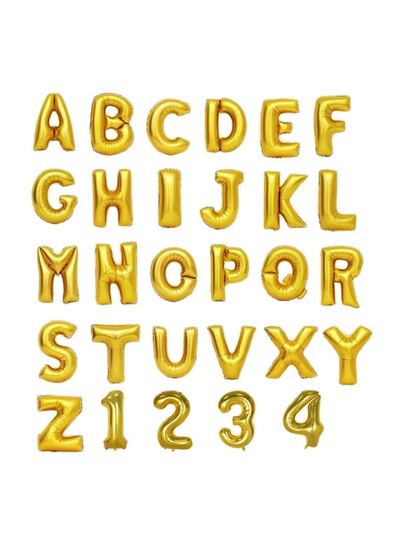 Letter Balloons in Number & Letter Balloons - Walmart.com