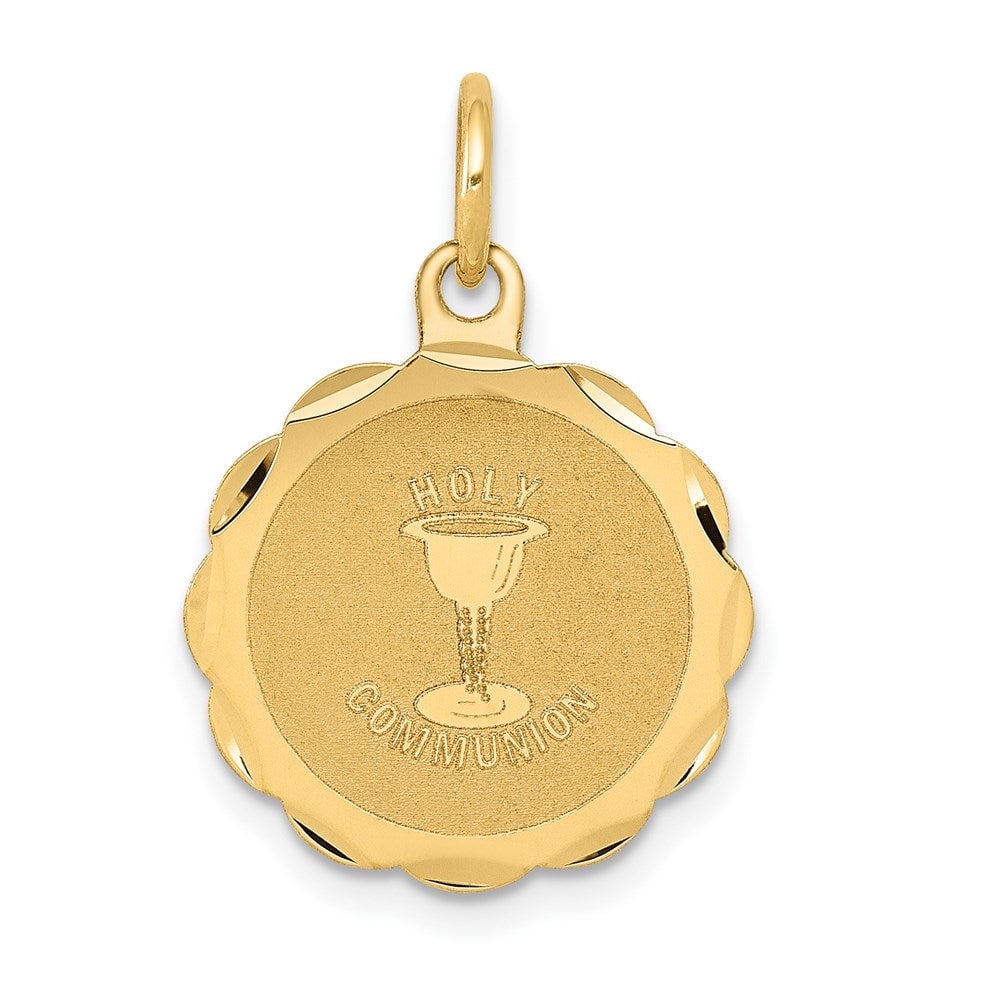 Gold Holy Communion Disc Charm, Made in USA - Walmart.com