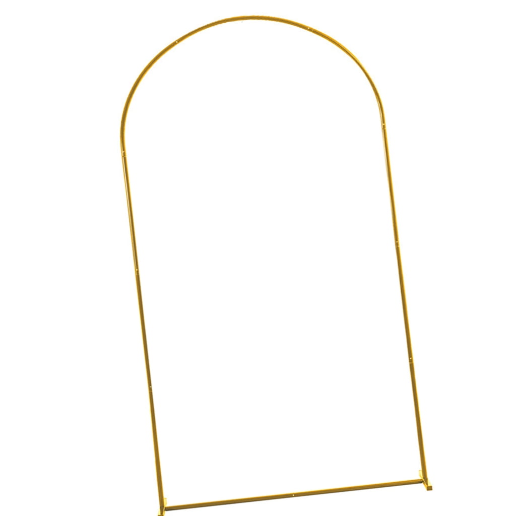Gold Iron Wedding Arch Decor With Multiple Sizes Easy Assembly Party ...