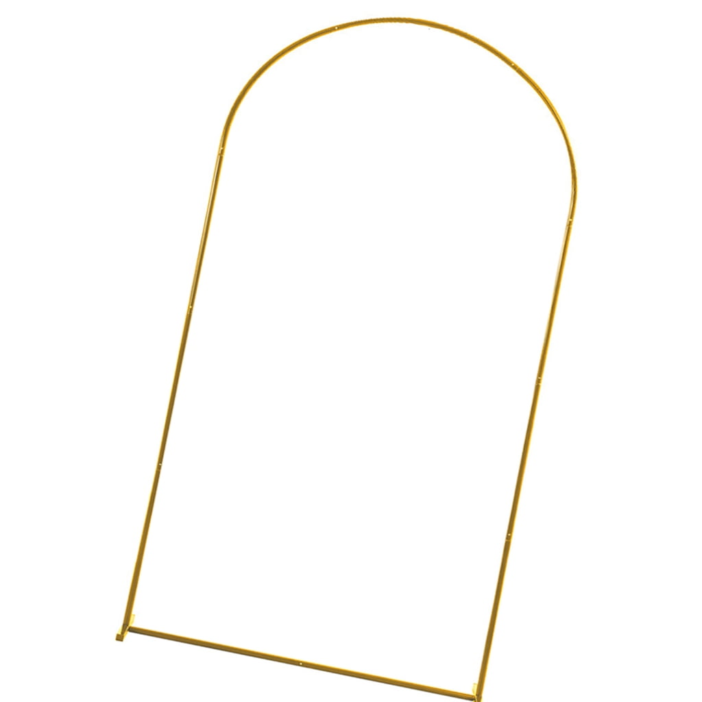 Gold Iron Wedding Arch Decor With Multiple Sizes Easy Assembly Party ...