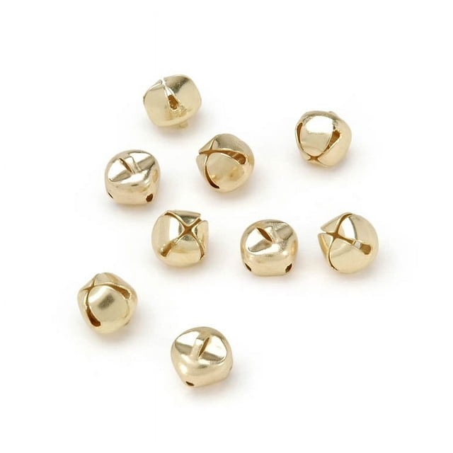 Gold Jingle Bells: 3/8 inch - Walmart.com