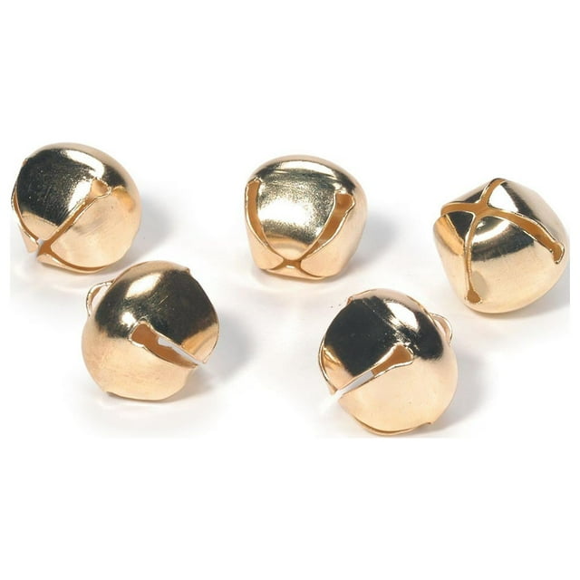 Gold Jingle Bells: 7/8 inch - Walmart.com