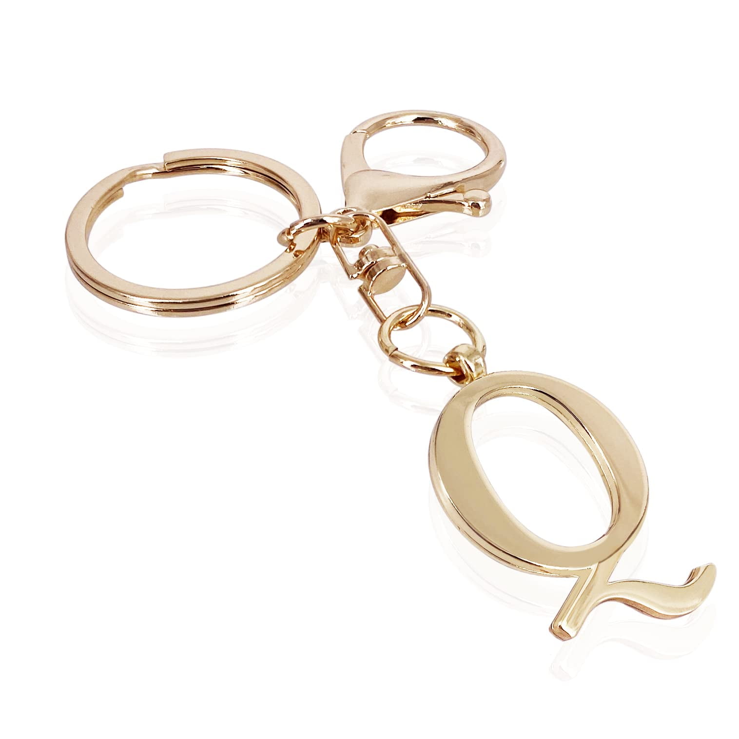 Gold Keychain,Letter K Keychains,for Women Men Purse Charms For ...