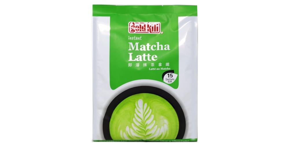 Summit Import Gold Kili Instant Matcha Latte, 15 Sachets, 13.2 Oz (375 ...