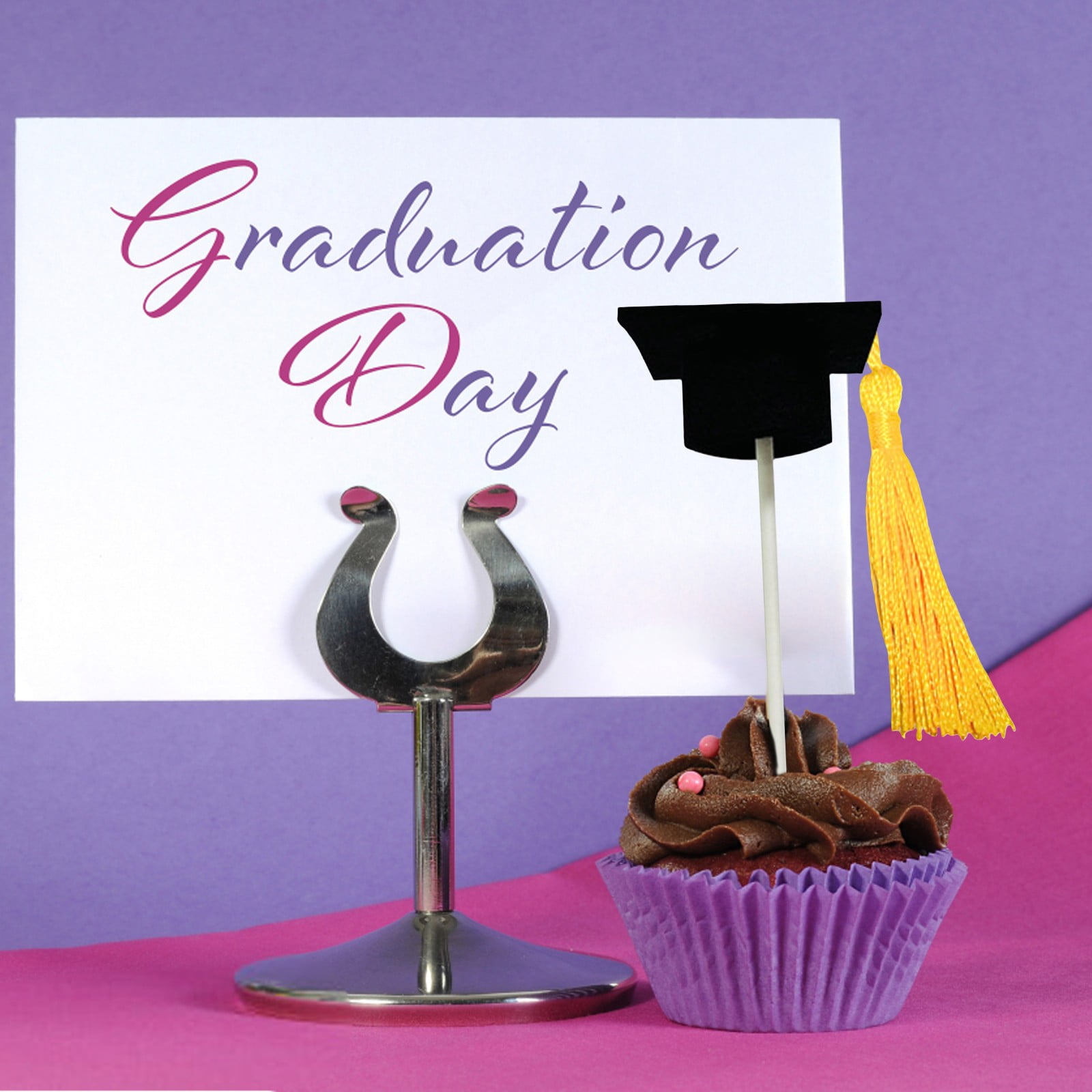 Gold Kitchen Cake Inserts Graduation Party Supplies Ornaments 2024 Mini ...