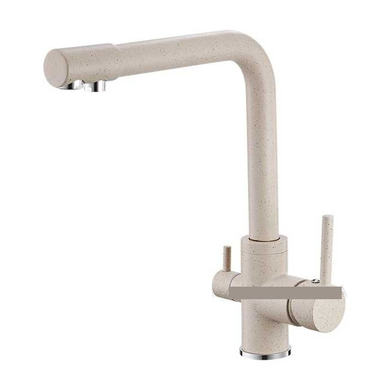 Gold Kitchen Faucets With Filtered Water, Deck Mounted Drinking Water ...
