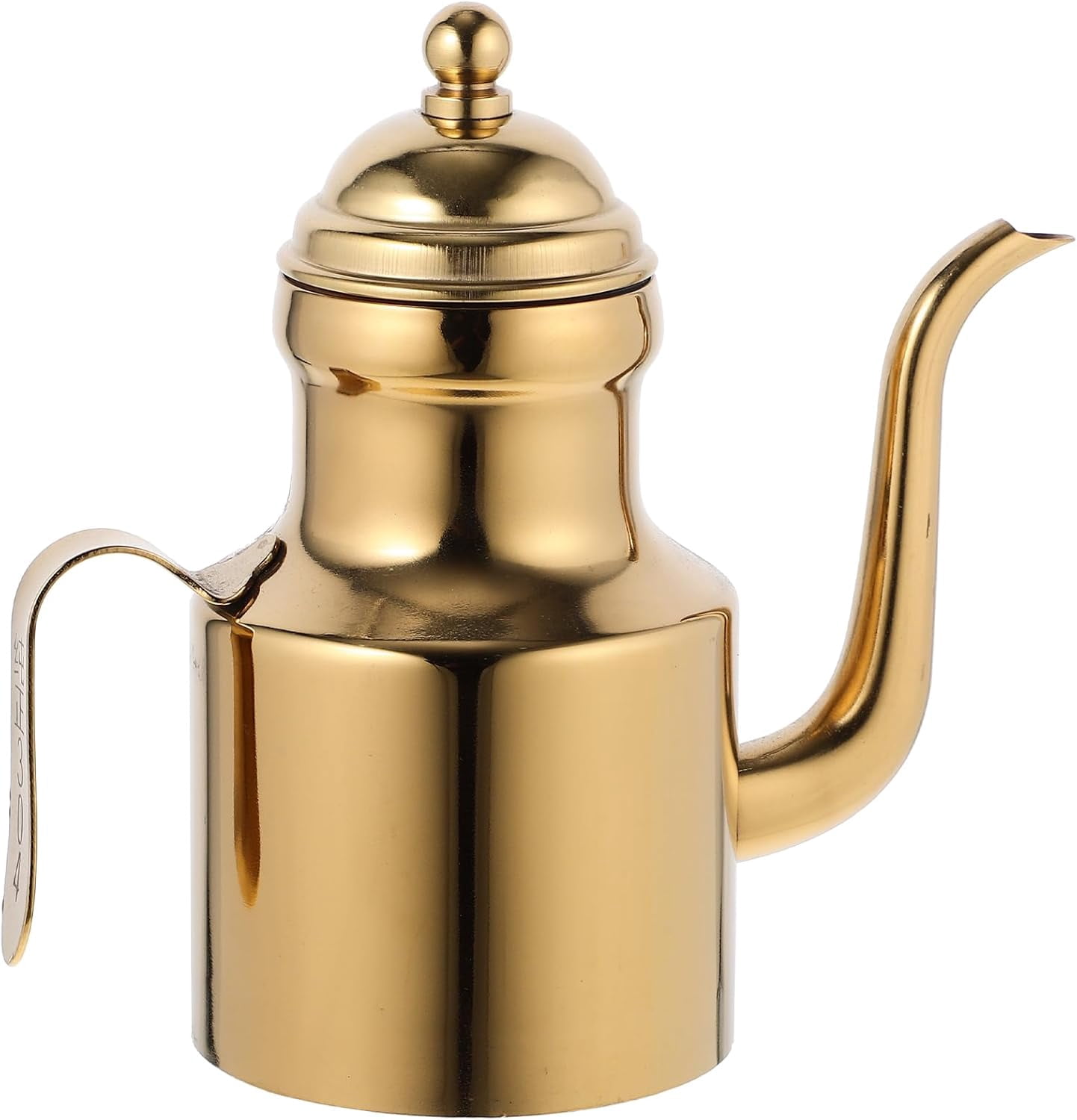 Gold Kitchen Grease Pot,Metal Olive Oil Container,Condiment Holders ...