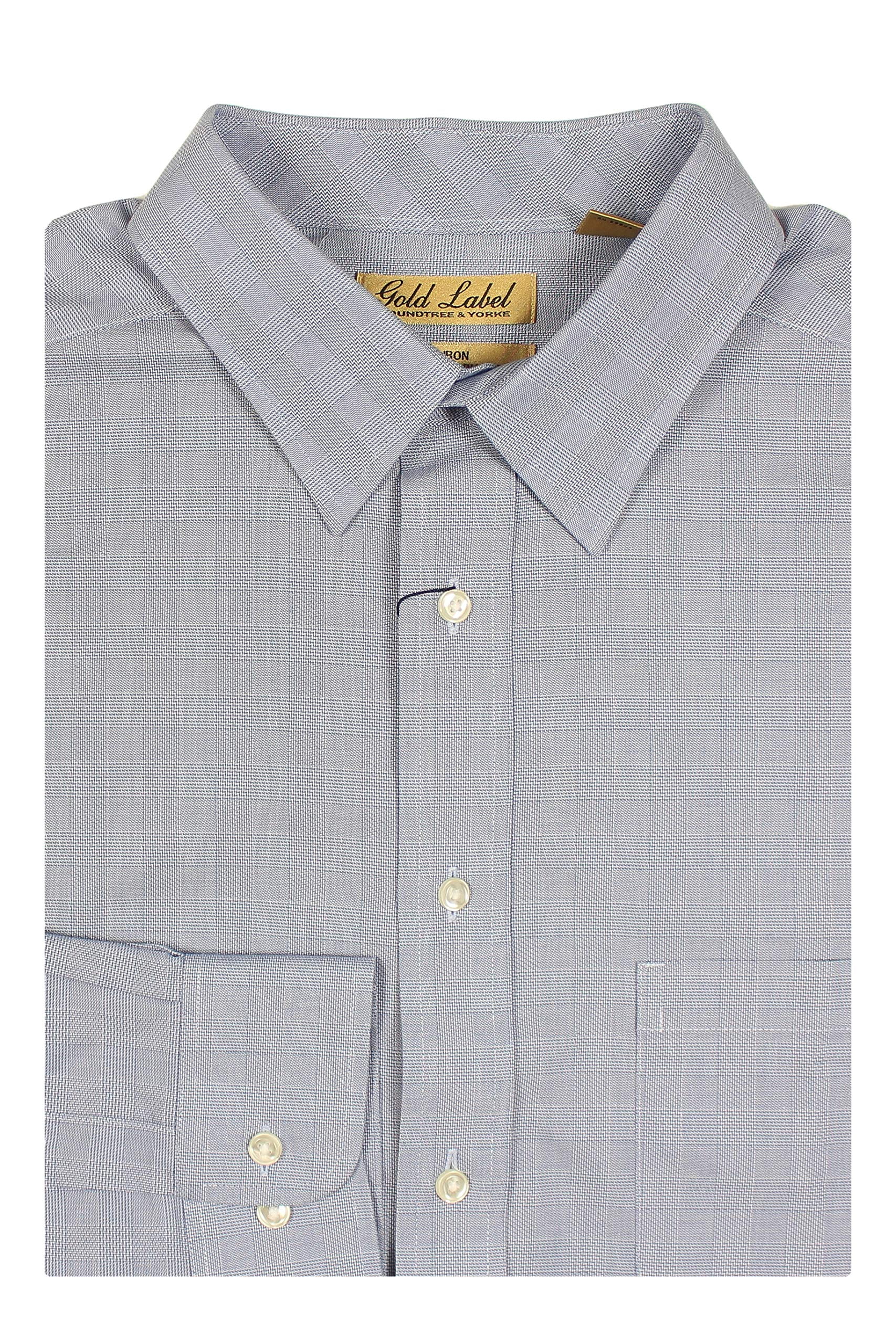 Gold Label Roundtree & Yorke Big and Tall Non-Iron Wrinkle-Resistant ...