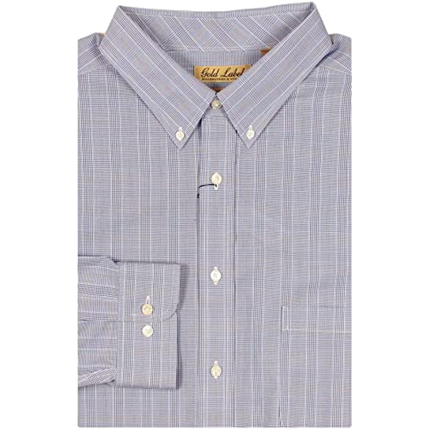 Gold Label Roundtree & Yorke Big and Tall Non-Iron Wrinkle-Resistant ...