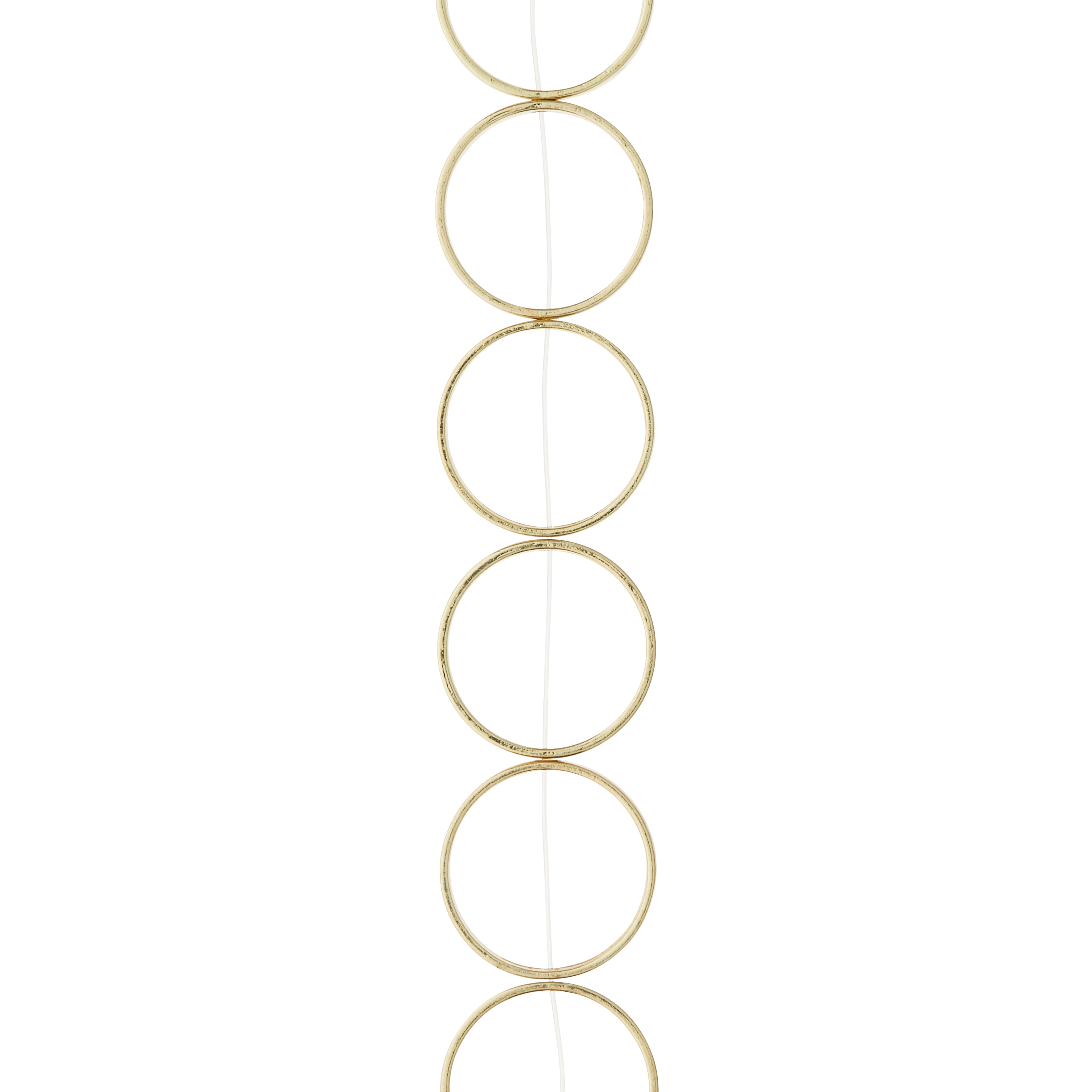 Gold Large Metal Loop Beads - 22mm by Bead Landing™ - Walmart.com