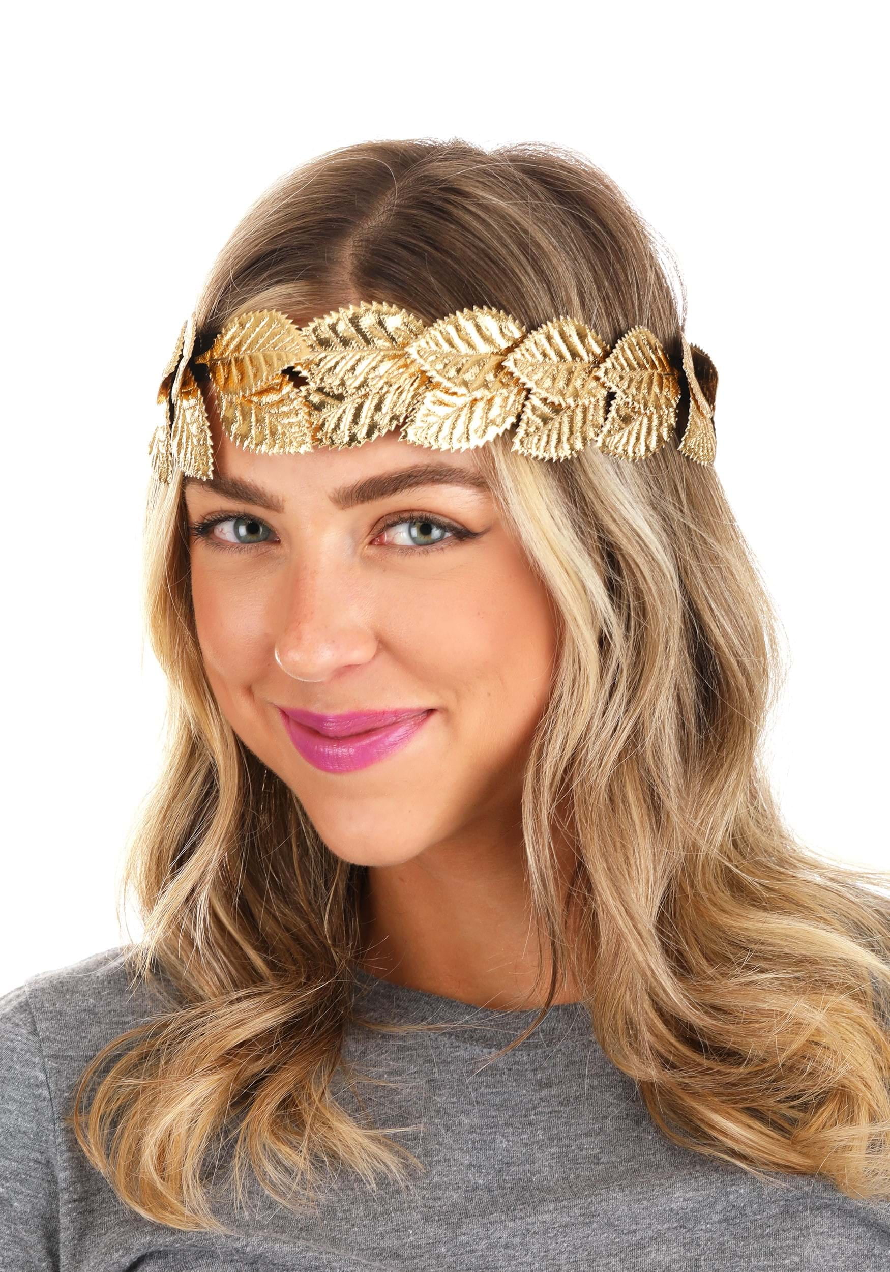 Gold Laurel Leaf Crown - Walmart.com