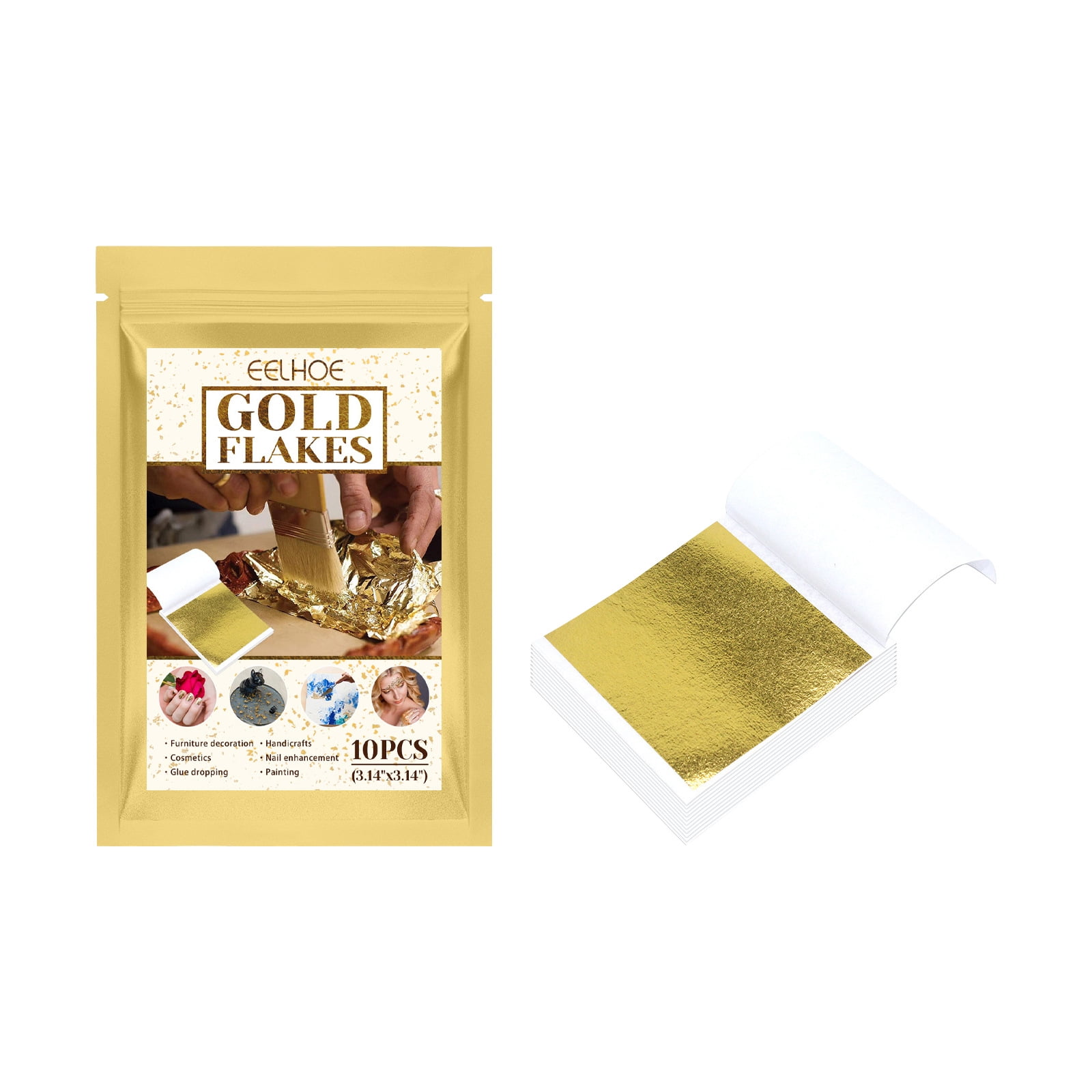 Gold Leaf Paper Gold Leaf Craft Gold Leaf Imitation Gold Leaf ...