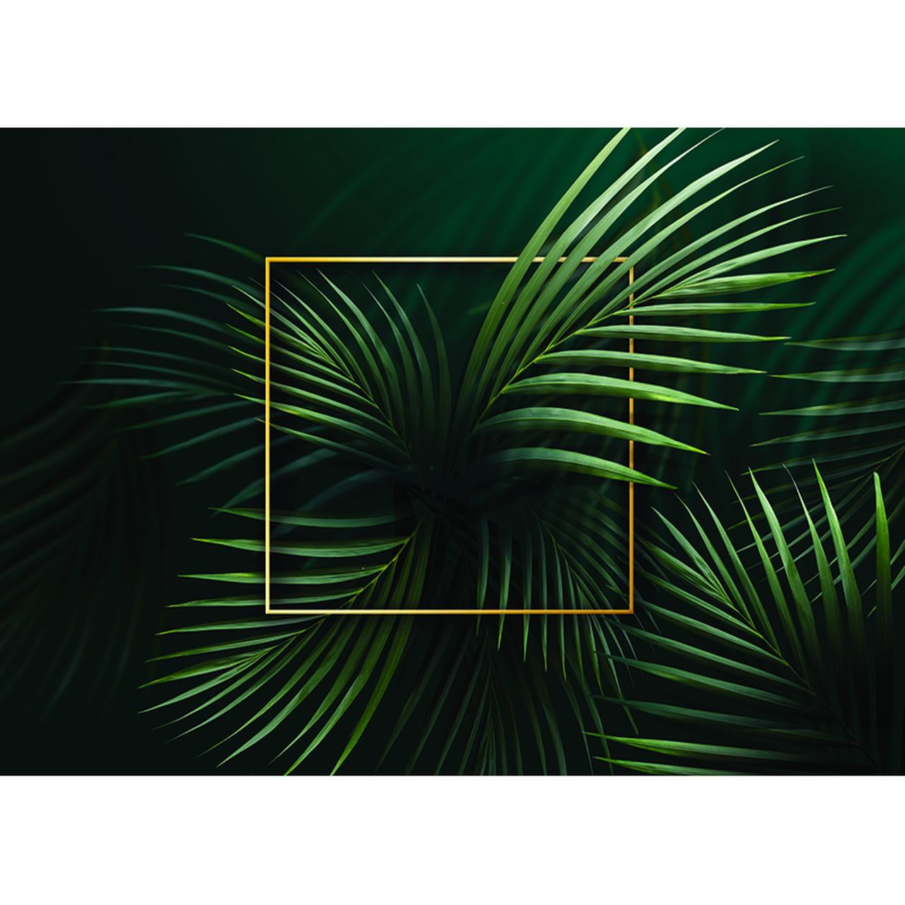 Gold Leaves Tropical Plants Photography Backdrops Props Rainforest ...