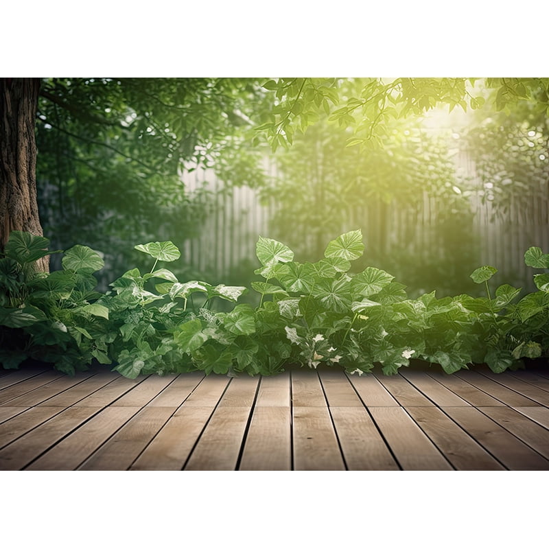 Gold Leaves Tropical Plants Photography Backdrops Props Rainforest ...