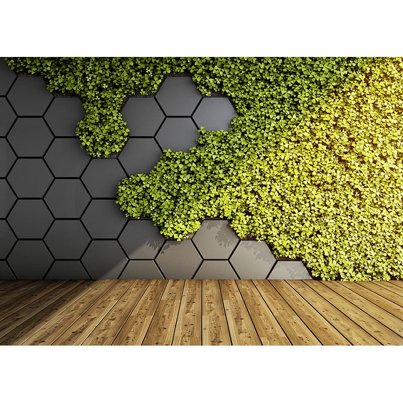 Gold Leaves Tropical Plants Photography Backdrops Props Rainforest ...