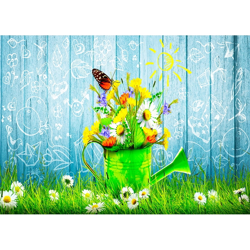 Gold Leaves Tropical Plants Photography Backdrops Props Rainforest ...