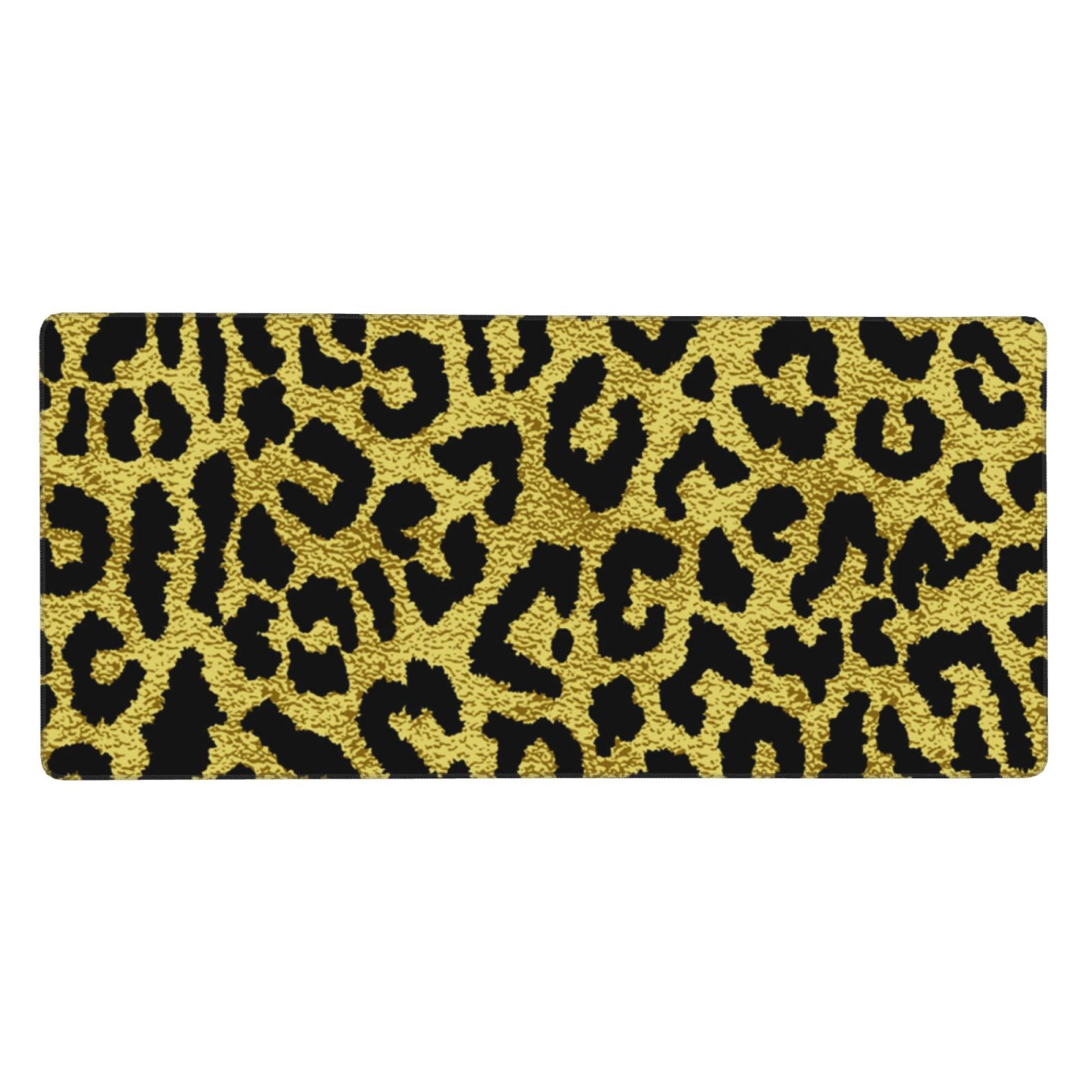 Gold Leopard Pattern Mousepad Large Mouse Pad Desk Pad Computer ...