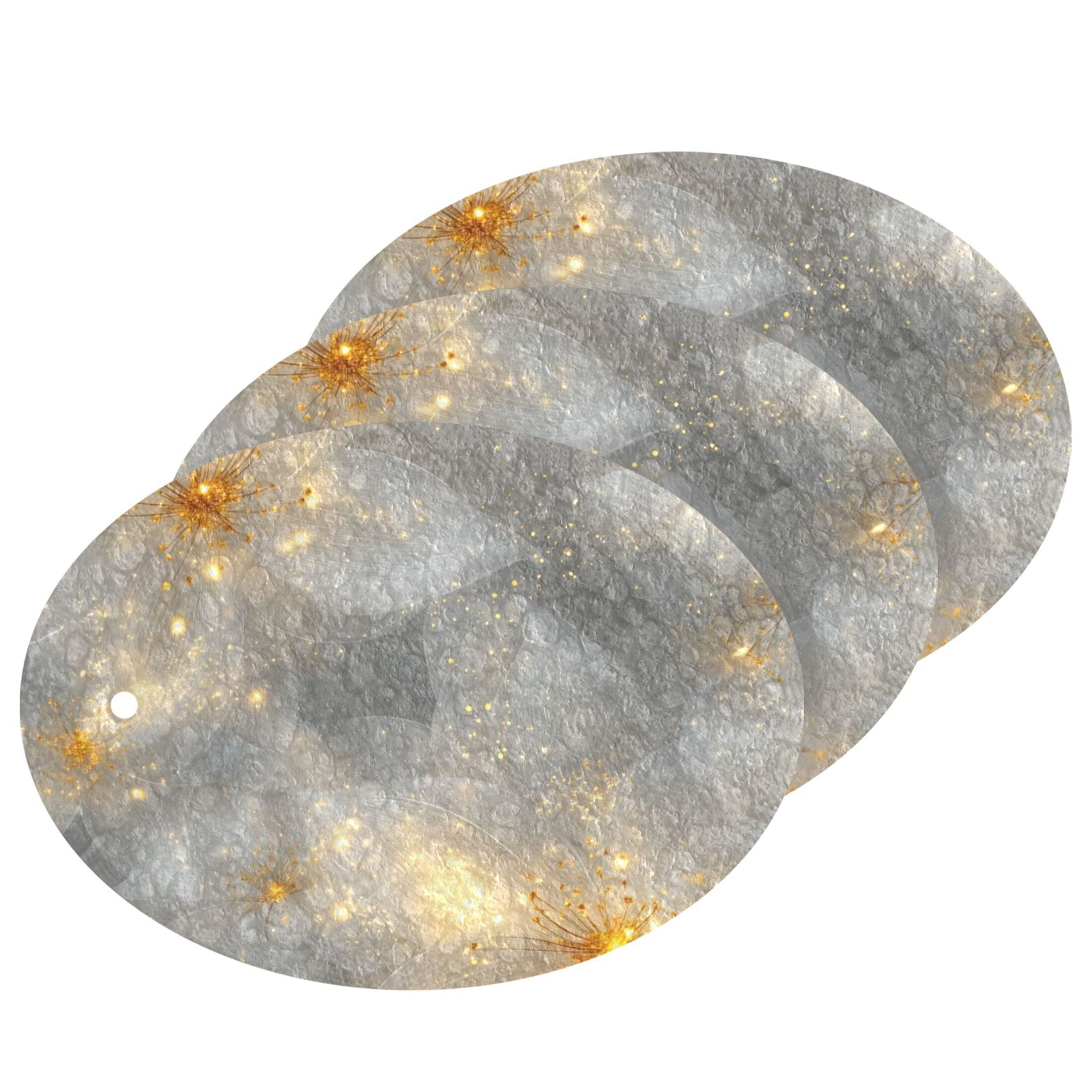 Gold Light Flowers 3 Dish Sponges Bulk Delicate Clean Non Scratch ...