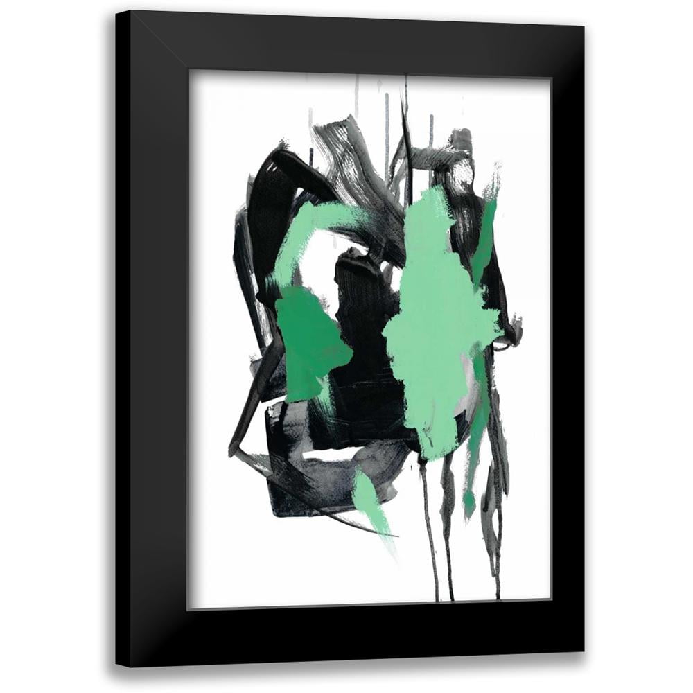 Gold, Lora 11x14 Black Modern Framed Museum Art Print Titled - Gestural ...