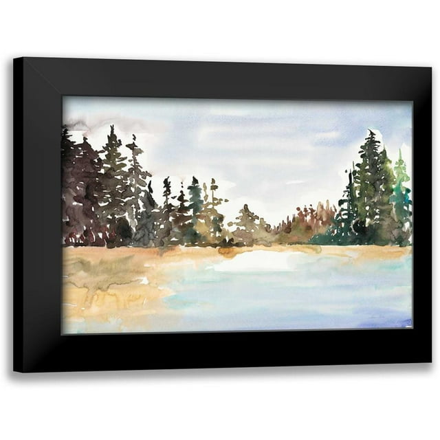 Gold, Lora 14x11 Black Modern Framed Museum Art Print Titled ...