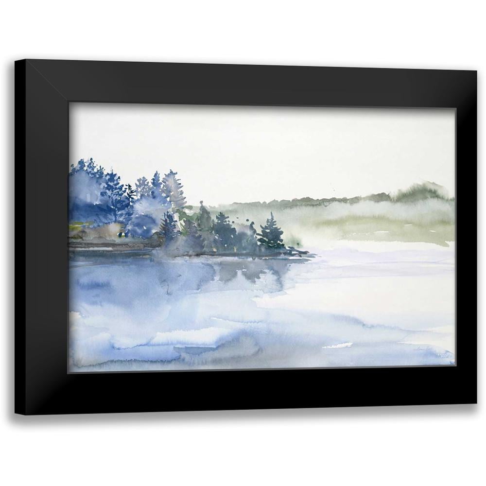 Gold, Lora 14x11 Black Modern Framed Museum Art Print Titled - West ...