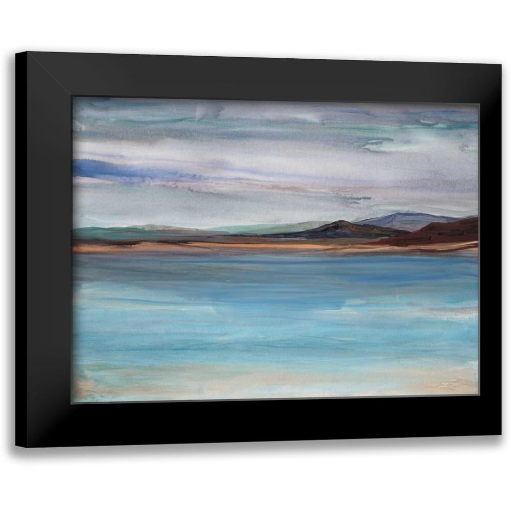 Gold, Lora 14x11 Black Modern Framed Museum Art Print Titled - West ...