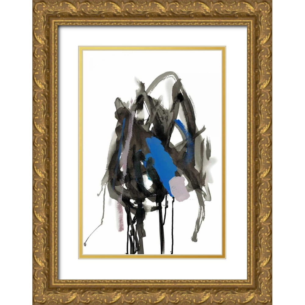 Gold, Lora 14x18 Gold Ornate Wood Framed with Double Matting Museum Art ...