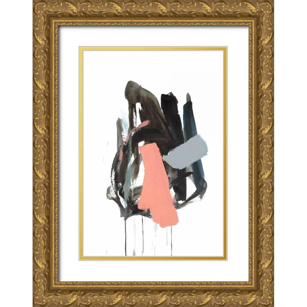 Gold, Lora 14x18 Gold Ornate Wood Framed with Double Matting Museum Art ...