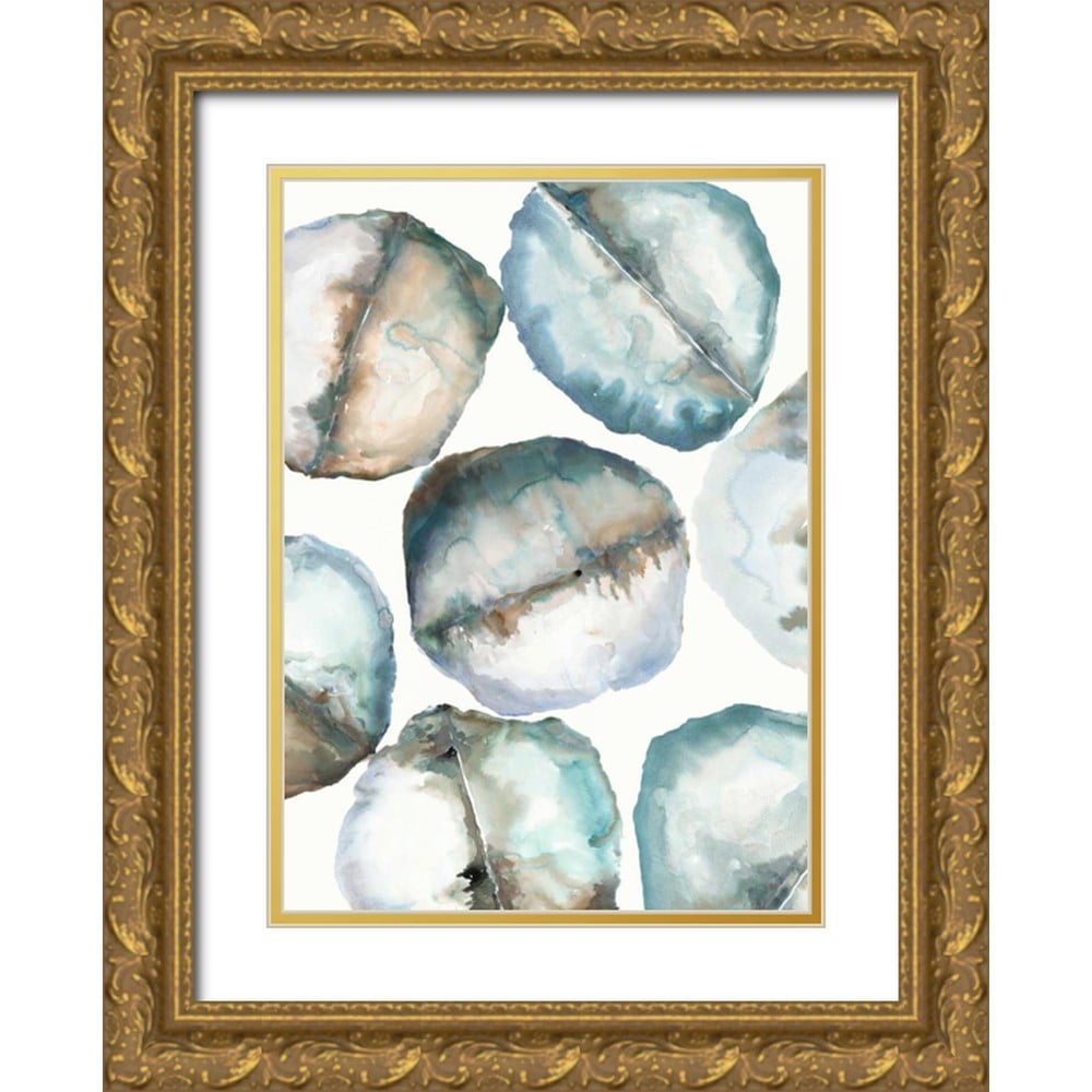 Gold, Lora 14x18 Gold Ornate Wood Framed with Double Matting Museum Art ...