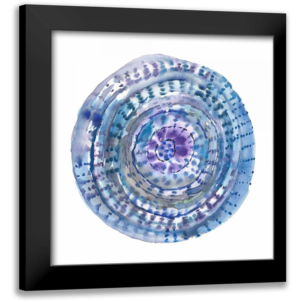 Gold, Lora 15x15 Black Modern Framed Museum Art Print Titled - Watery ...